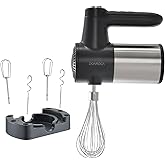 Amazon.com: Cordless Hand Mixer, Digital Display 7 Speed Rechargeable ...