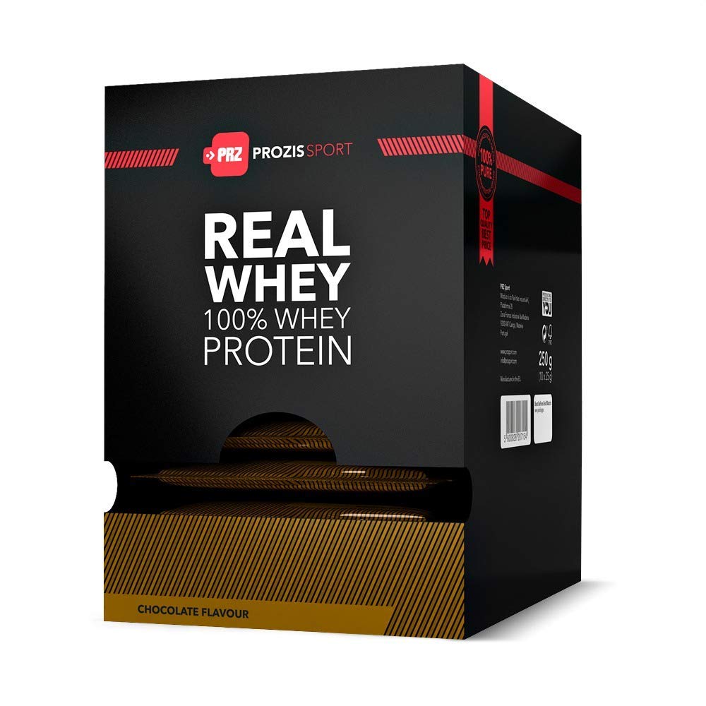 Prozis Pure Real Whey Protein Powder Sachets Strawberry 10 Count ...