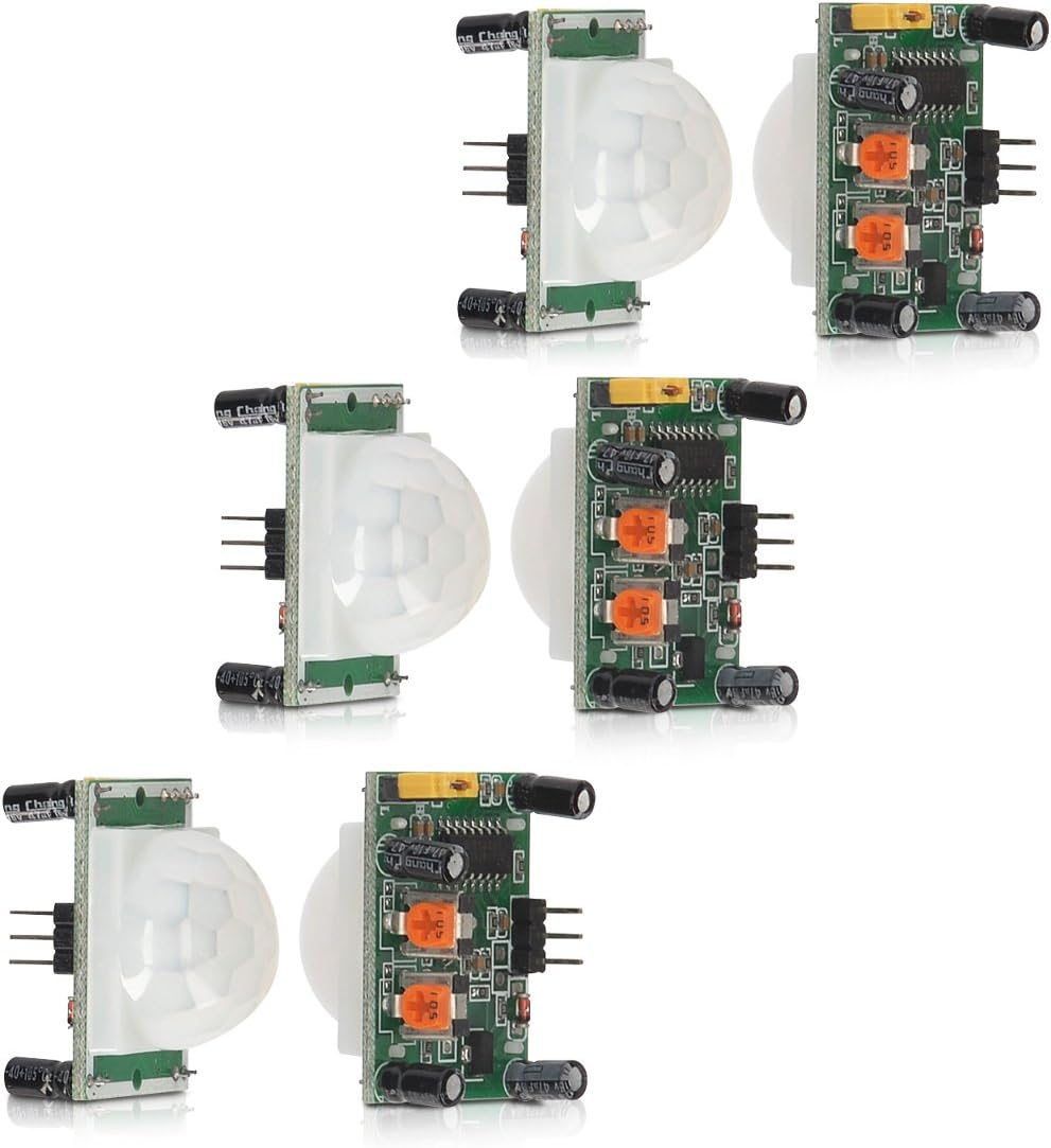 kwmobile 3x PIR Motion sensor movement sensor HC-SR501 with digital ...