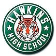 Amazon.com: Stranger Things Hawkins High School Button (One Size ...