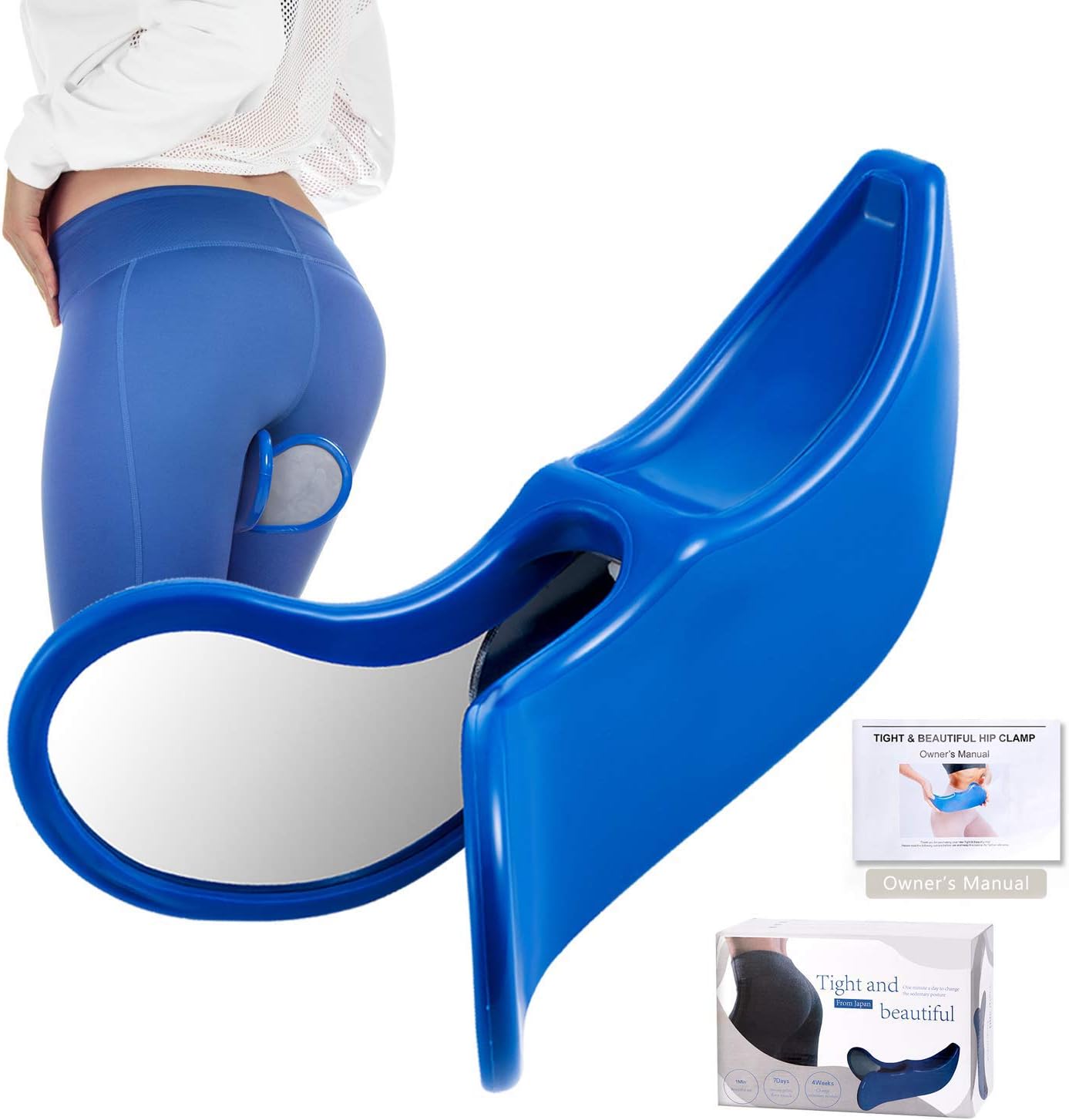 Kegel Pelvis Muscle Exerciser, Hip Trainer Inner Thigh Exercise Adjustable Correction Beautiful ...