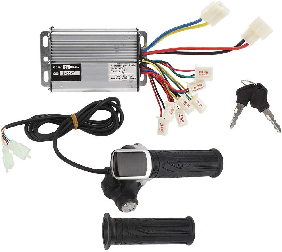 MAGT Electric Bike Controller, 48V 1000W Motor Speed Controller Set ...