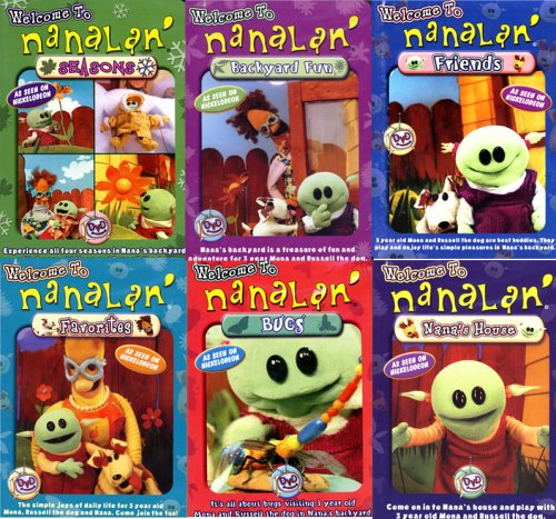 Amazon.com: Welcome to Nanalan - (6 PacK) Seasons / Backyard Fun ...