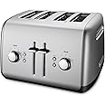 Amazon.com: KitchenAid 4-Slice Toaster with Manual High-Lift Lever ...