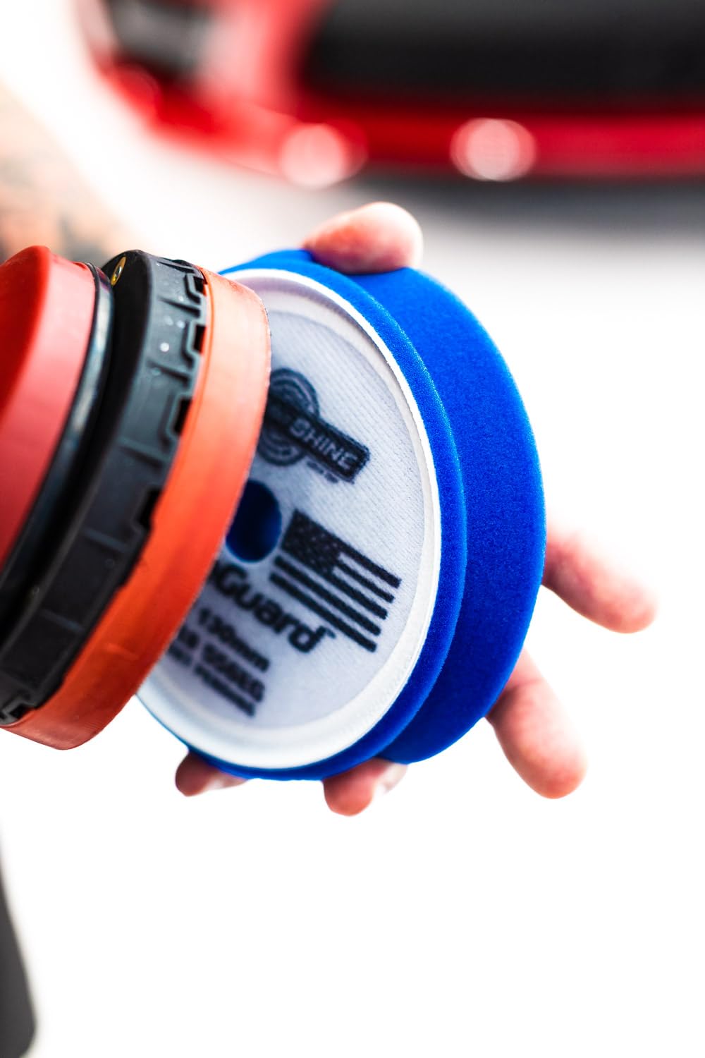 Buff and Shine - EdgeGuard Foam Buffing Pads - Blueberry - 3" Heavy ...