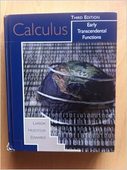 Calculus Early Transcendental Functions, Third Edition, Custom ...