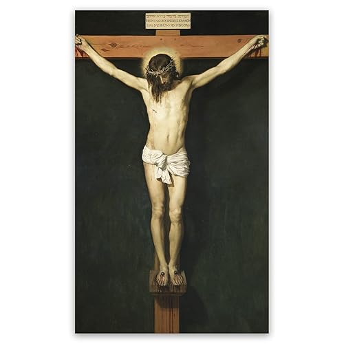 KWAY Christ Crucified by Diego Velazquez - Painting of Jesus on the ...
