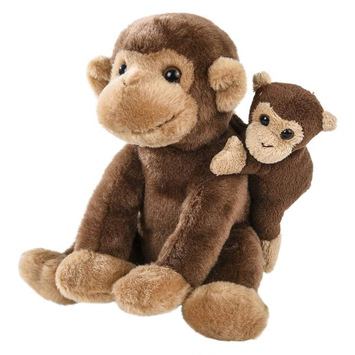 Mua Mom and Baby Mini Monkey Stuffed Animals for Boys and Girls, Safari ...