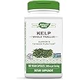 Amazon.com: Nature's Way Kelp - Kelp Dietary Supplement - Supports Thyroid Function* - Iodine ...