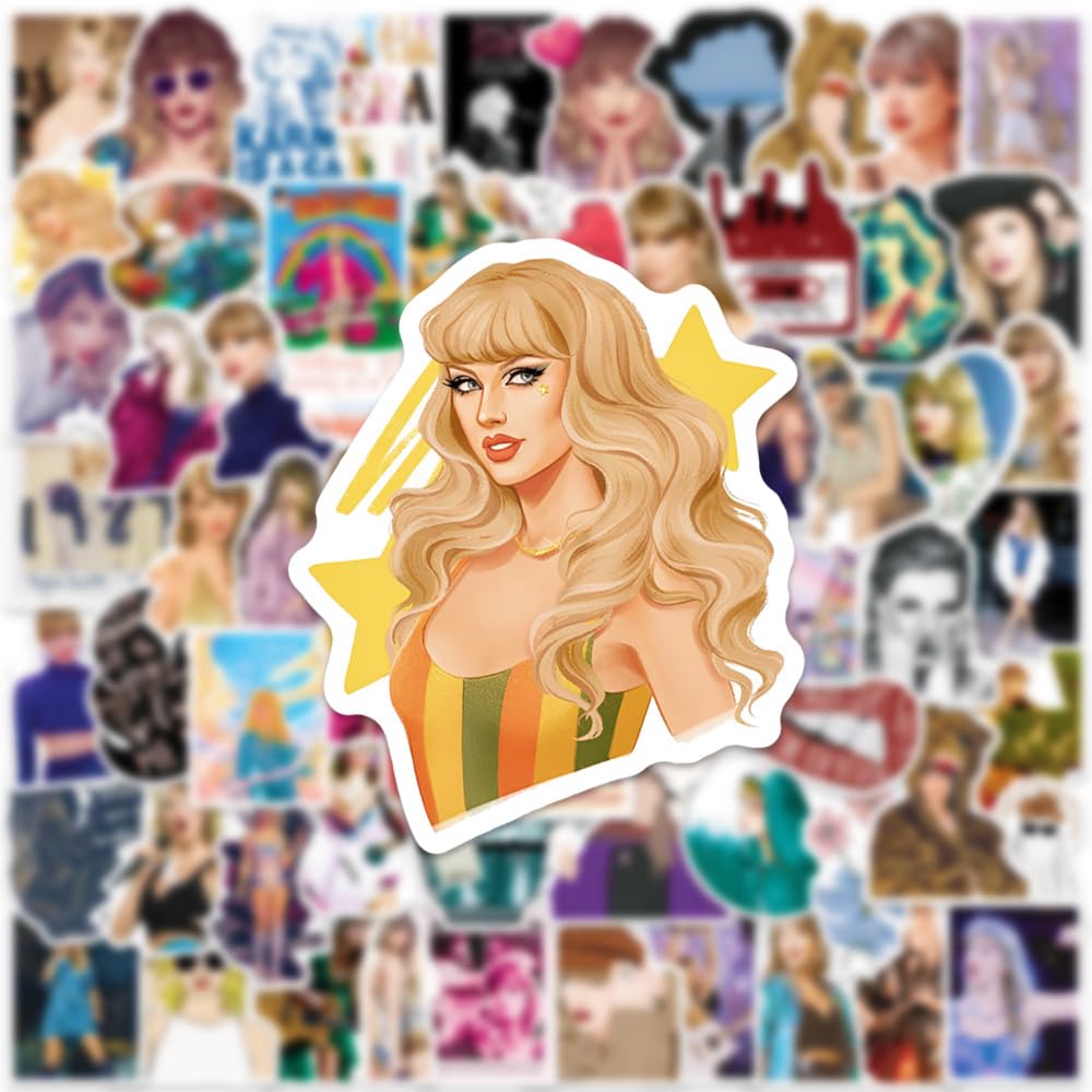 JCQAYB 100pcs Singer Taylor Sticker For Women,Popular Singer Taylor ...