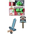 Amazon.com: Bundle of Mattel Minecraft Exploding RC Creeper with Lights ...