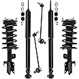 Amazon.com: Detroit Axle - Struts Shocks Kit for Toyota 2010-2015 Prius ...