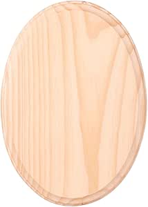 Amazon.com: Extra Large Unfinished Wood Oval Plaque, 16 Inch: Home ...