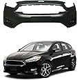 Amazon.com: LABLT Front Bumper Cover Replacement for Ford Focus S Se ...