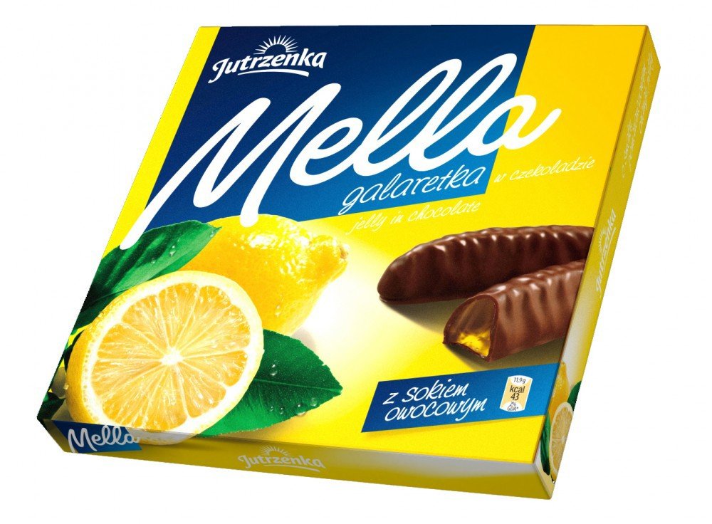 Amazon.com : Jutrzenka MELLA Cocolate Coated Cherry Jelly, 6.7oz ...