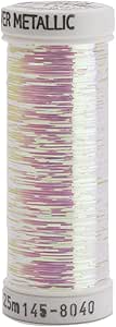 Amazon.com: Sulky Of America 215d 40wt Sliver Metallic Nylon/Polyester ...