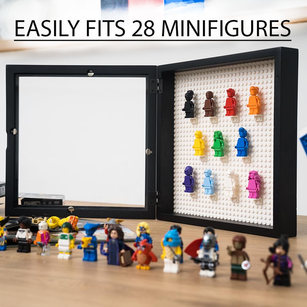 Mua Filinus Minifigure Display Case with Acrilyc Magnet Window - Lego ...