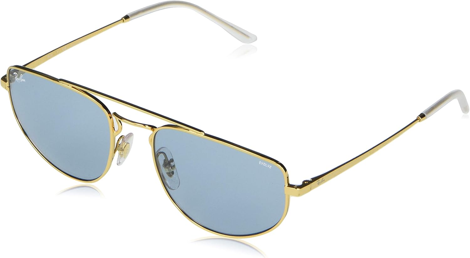 Amazon.com: Ray-Ban RB3668 Evolve Polarized Rectangular Sunglasses ...