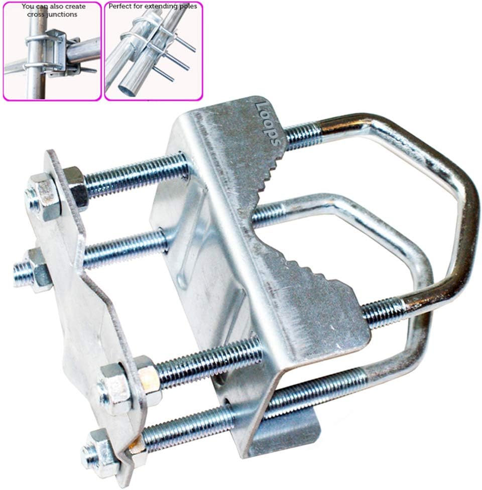 Shelly Mast Clamp Bracket | 1” – 2 Inch Pole Bracket | 8 Nut Aerial ...