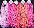 Amazon.com: New ThreadNanny 5 Spools of 100% Pure Silk Ribbons - Pink ...