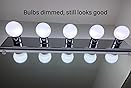 Sunco Lighting 12 Pack Vanity Globe Light Bulbs G25 LED for Bathroom ...