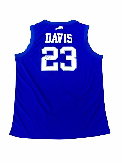 Autographed Anthony Davis Jersey - JSA Certified - Autographed College ...