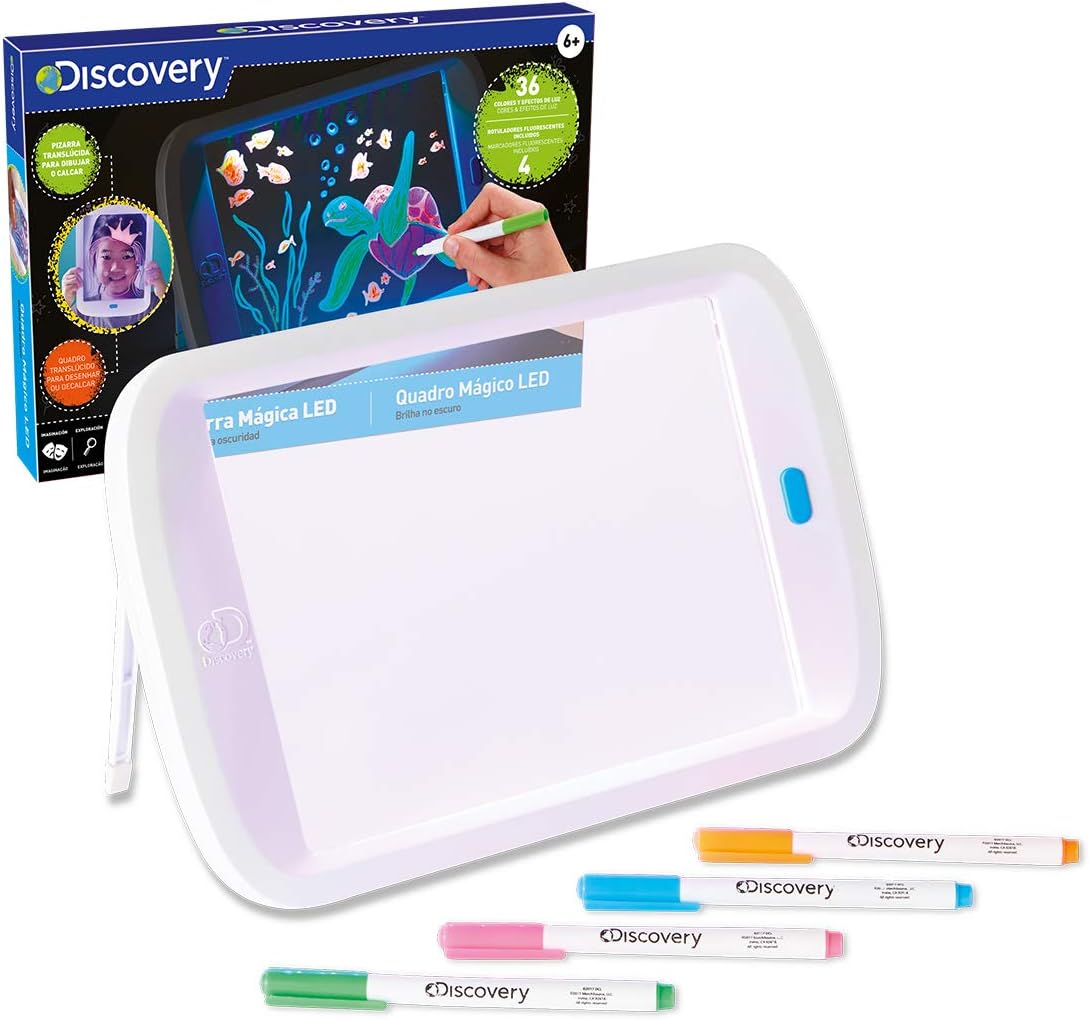 Discovery Magica LED Drawing, Children, Tablet Drawing, Illuminated ...