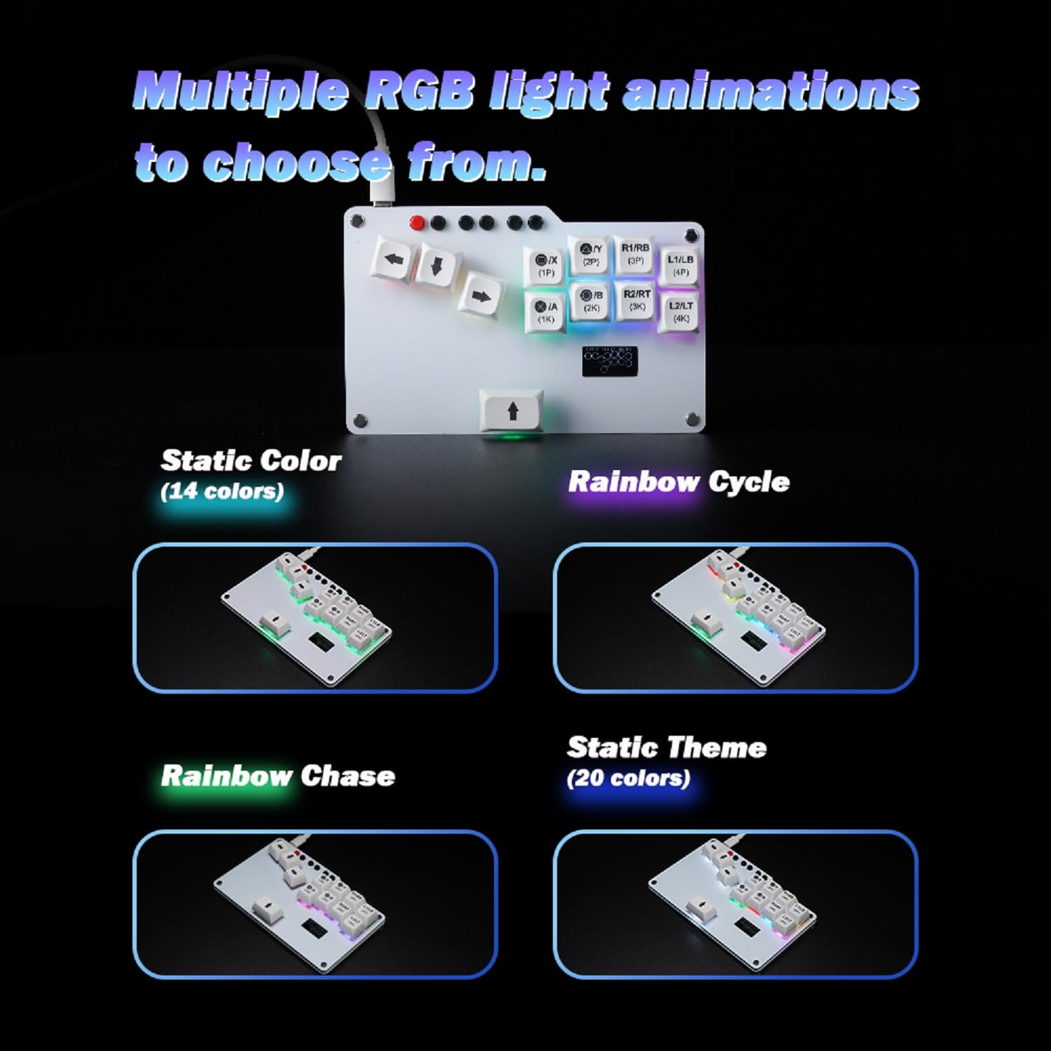 Mua BITFUNX Gaming Keypad, Mini Gamepad 12Keys All-Button Leverless ...