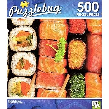 Amazon.com: 1000 piece jigsaw puzzle jigsaw Sushi (49x72cm): Toys & Games