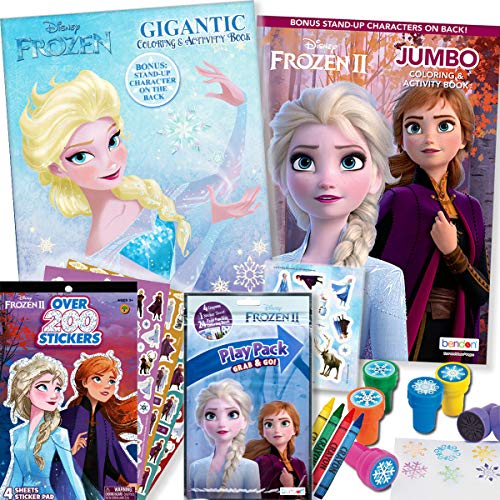 Disney Frozen 2 Coloring Book and Stickers Activity Deluxe Set for sale ...
