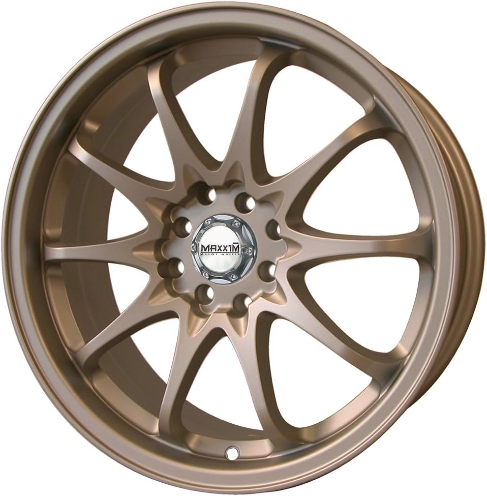Amazon.com: 18x7.5 Maxxim Deadline (Bronze) Wheels/Rims 4x100/114.3 ...
