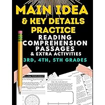 4th Grade Reading Comprehension Main Idea Worksheets Reading