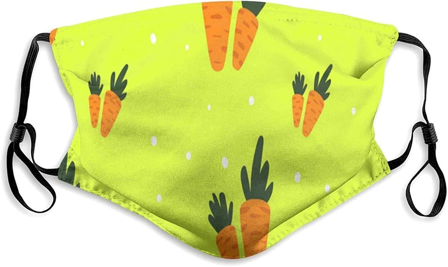 Amazon.com: Carrots Cartoon Face Mask with Replaceable Filters ...