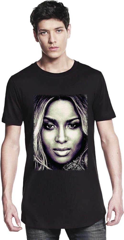 Ciara Portrait Long T-shirt X-Large: Amazon.ca: Clothing & Accessories