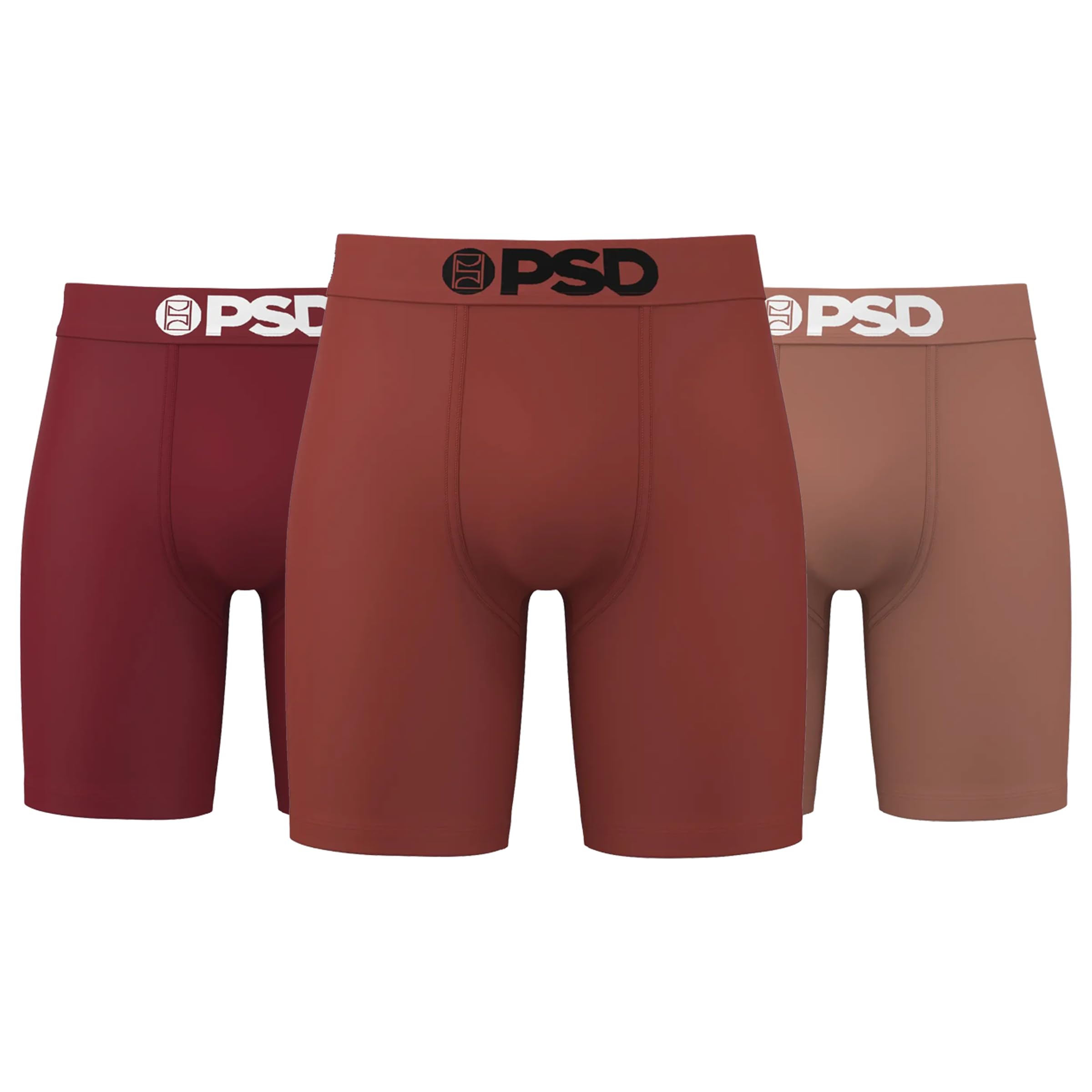 PSD Men's Natural Cotton Boxer Brief 3-Pack, Multi, L for sale | Katy ...