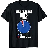 Amazon.com: Funny ANT Clothes Diagram Quote Outfit Gift Ant T-Shirt ...