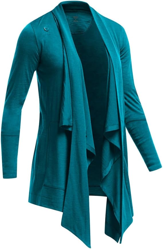 Amazon.com: Icebreaker Bliss Wrap Sweater, Warm New Zealand Merino Wool ...