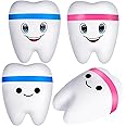 Amazon.com: ZHWKMYP 4 Pcs Tooth Stress Ball, Slow Rising Jumbo Cartoon ...