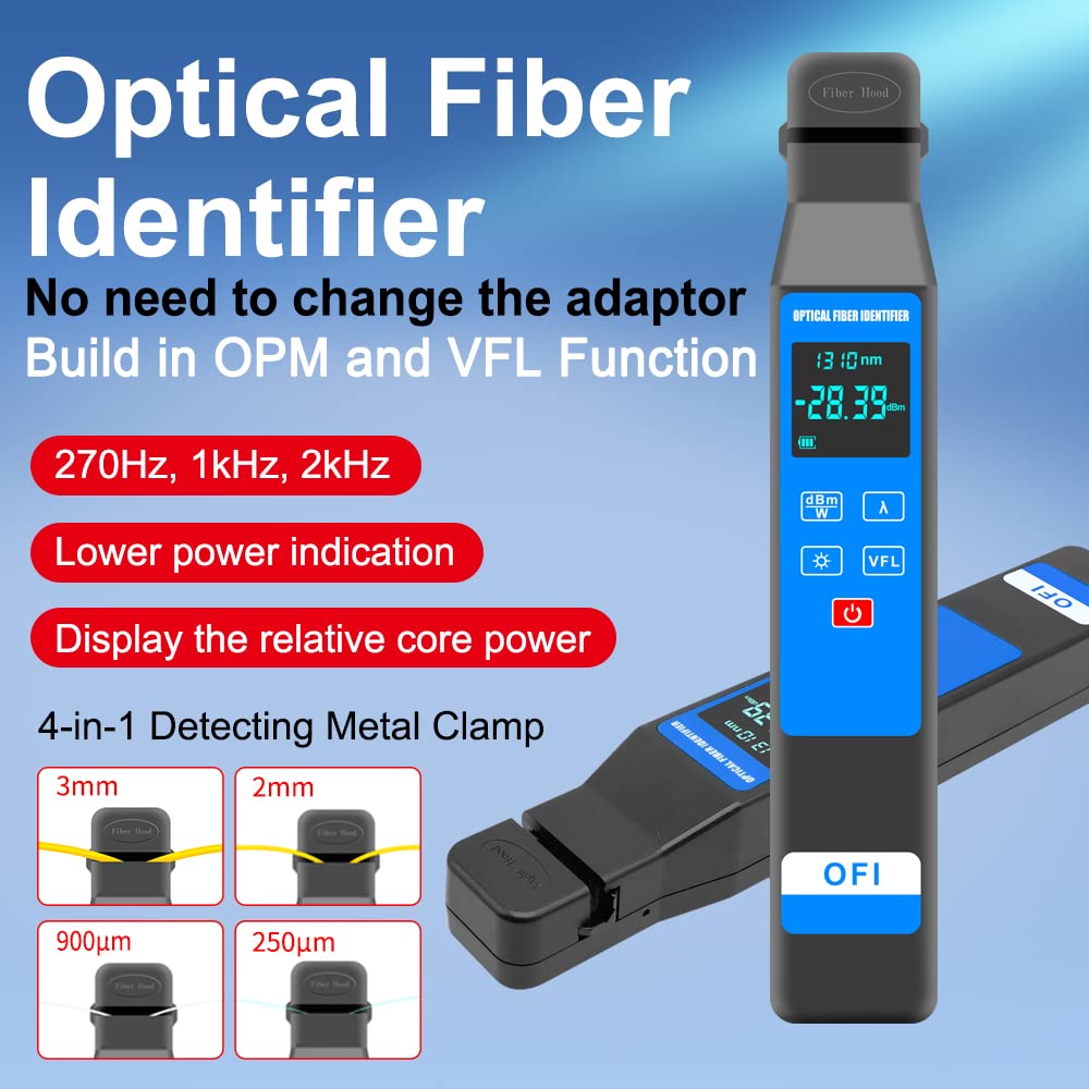 Mua Live Optical Fiber Identifier with Wave Respond 800-1700nm Built in ...
