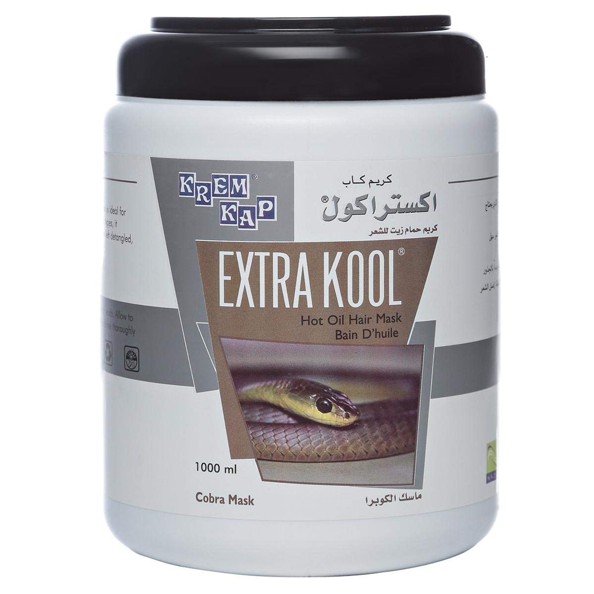 Krem Kap Extra Kool Hot Oil Hair Mask - Cobra Mask, 1000ml price in UAE ...