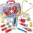 Amazon.com: Fisher-Price Sesame Street Elmo Giggle Medical Kit: Toys ...