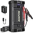 Amazon.com: AVAPOW A58 Jump Starter 4000A with AVAPOW Wall Charger 18w ...