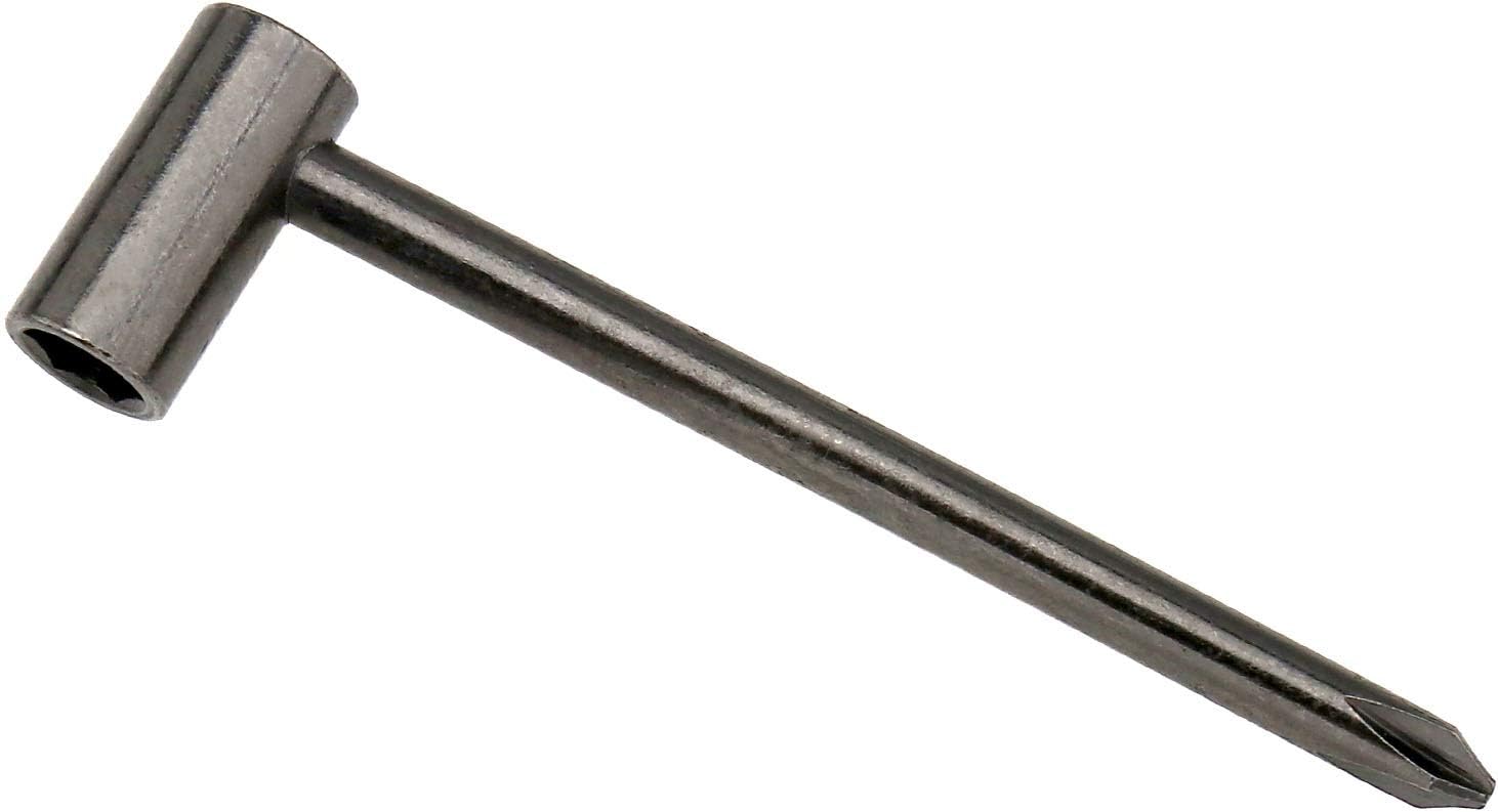 YINETTECH Metal Truss Rod Box Wrench Tool for Electric Guitar 7mm Outer ...