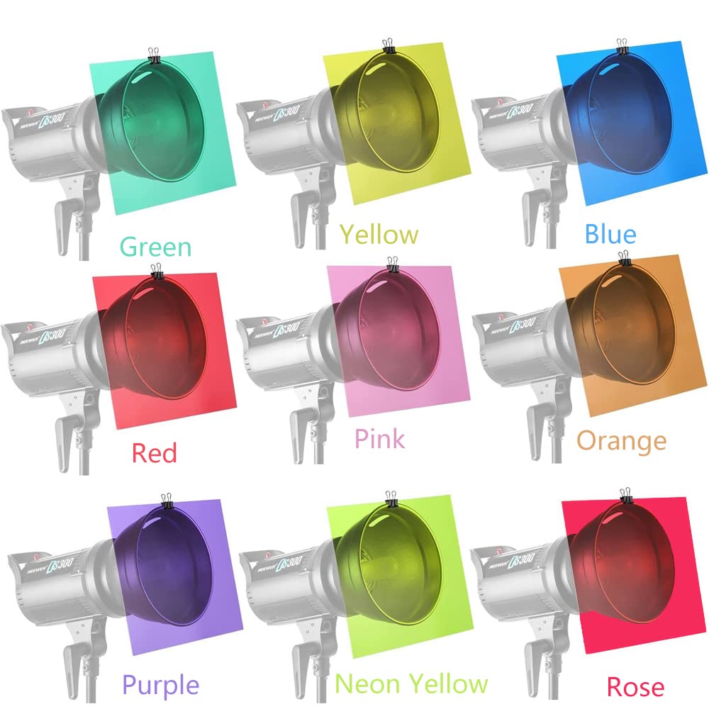 Mua Best Starloop 18 Pack Light Gels Colored Overlays Transparency ...
