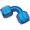 Amazon.com: Russell 640180 Blue Anodized Aluminum -10AN 90-Degree ...