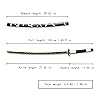 Metal Demon Sword 104cm/41inchs,Stainless Steel, Hashira Pillar and ...