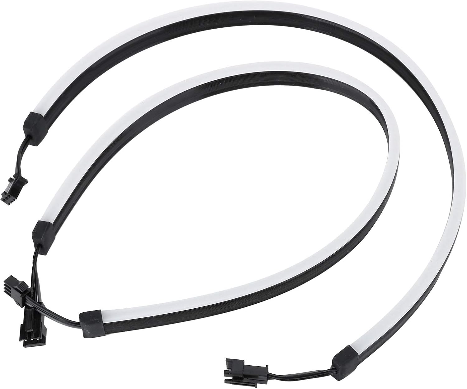 2PCS 400mm Computer Case Light Strip, Digital RGB LED Strip Fluent and ...