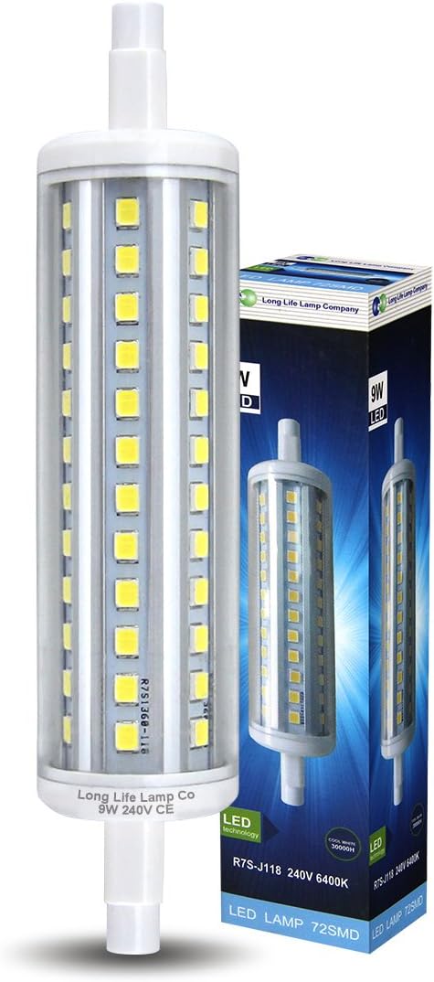 J118 LED Replacement Energy Saving Security & Pir Flood Light Bulb R7s ...