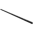 Amazon.com: 9 Foot Black Angled Steel Fence Line Posts with Pre-Drilled ...