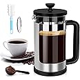 Amazon.com: RAINBEAN French Press Coffee Maker 12 Oz, Mini Coffee Press ...
